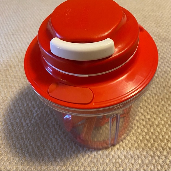 Tupperware | Kitchen | Tupperware Power Chef Mixer Red | Poshmark